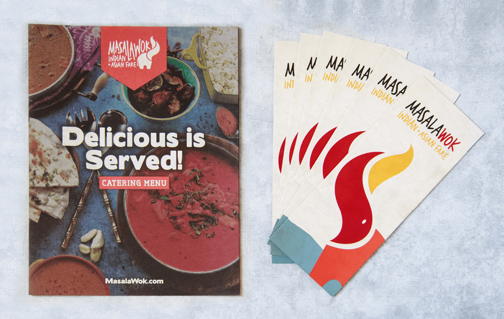 Our Secrets to the Masala Wok Menu Design | Restaurant Branding